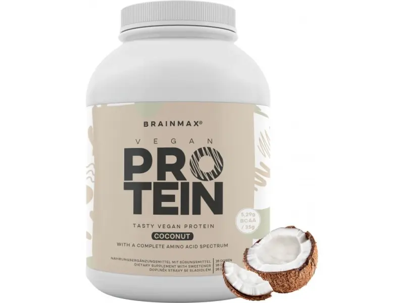 Performance Vegan Protein kokos 1000 g Brainmax