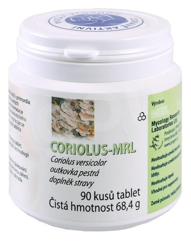 Coriolus Versicolor (Outkovka pestrá) 90 tbl