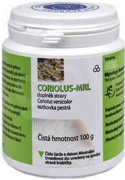 Coriolus Versicolor MRL prášek 100g BIO