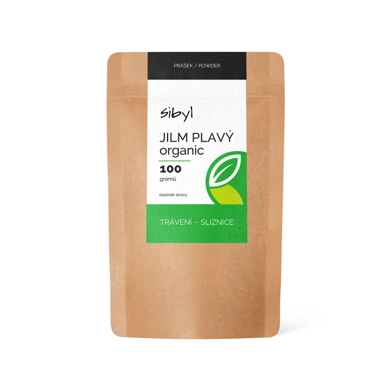Jilm červený (Slippery elm bark - prášek BIO) 100g | Chrání sliznice ...