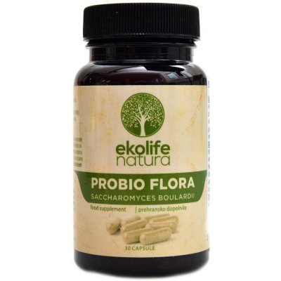 Probio Flora Saccharomyces Boulardii 30 cps Ekolife natura - Přírodní ...
